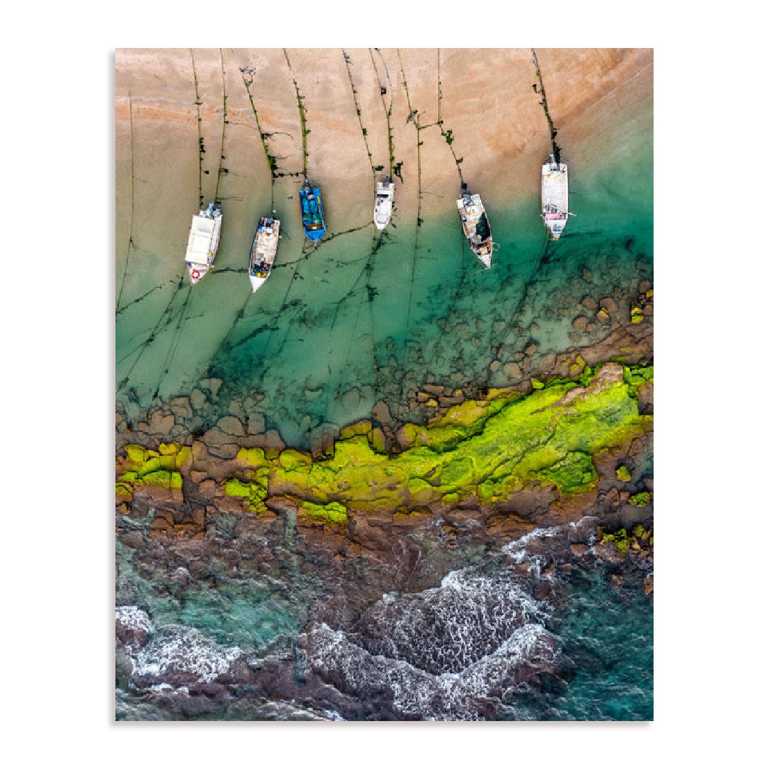 The hanging boats Wall Art – Artey Wall Art
