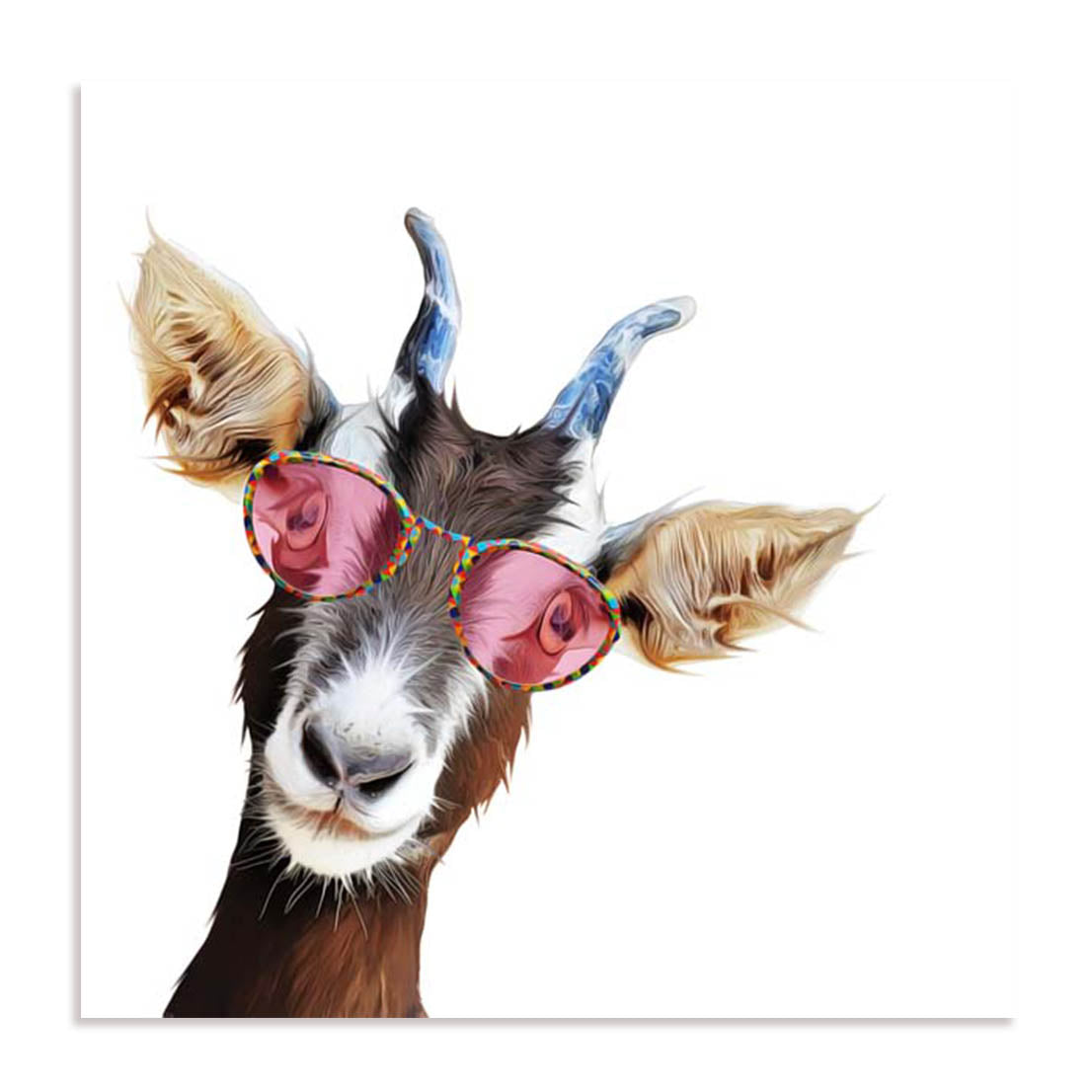Goofy Goat Wall Art – Artey Wall Art
